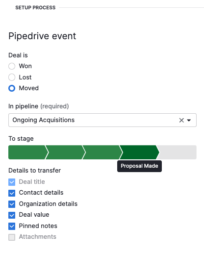 Pipedrive 整合: Asana - Knowledge Base | Pipedrive